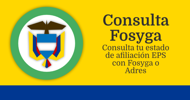 Fosyga - Generalidades